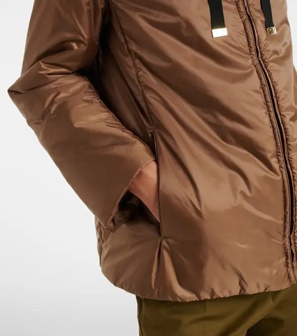 Max Mara Hooded Jacket - Brown