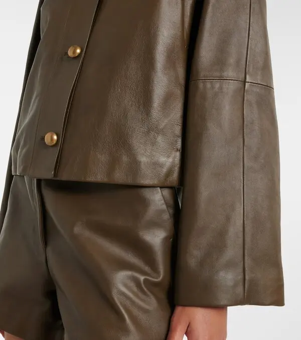 Max Mara Leather Jacket