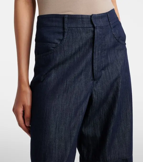 Max Mara Cropped Straight Jeans