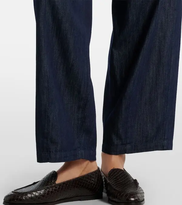 Max Mara Cropped Straight Jeans