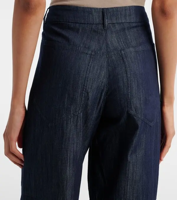 Max Mara Cropped Straight Jeans