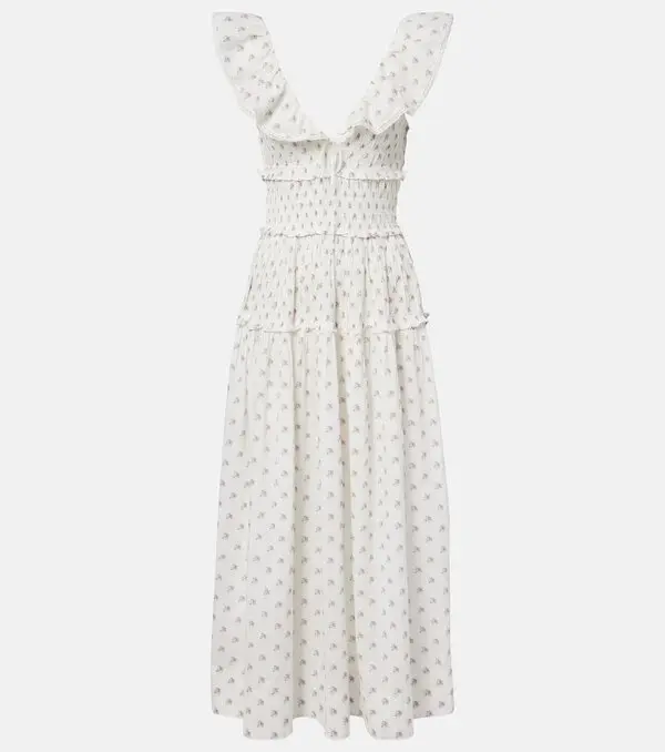 DÔEN Sorina Floral Midi Dress - Multicoloured