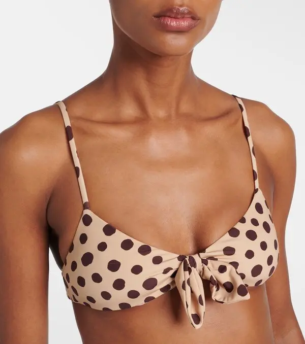 Valentino Garavani Polka Dot Bikini - Beige