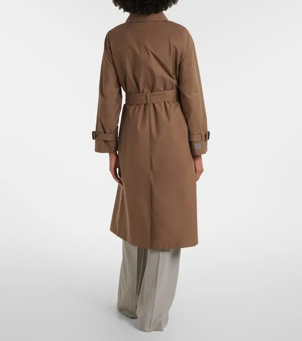 Max Mara Cotton-blend Trench Coat