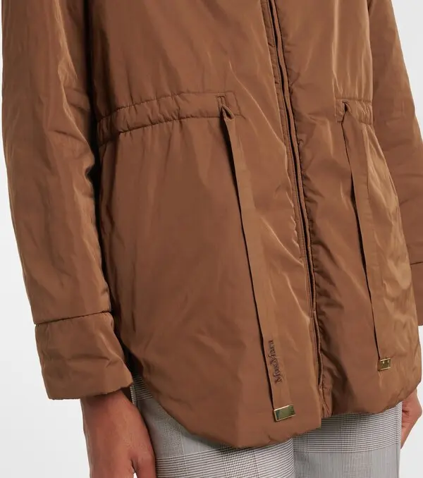 Max Mara Hooded Jacket - Brown
