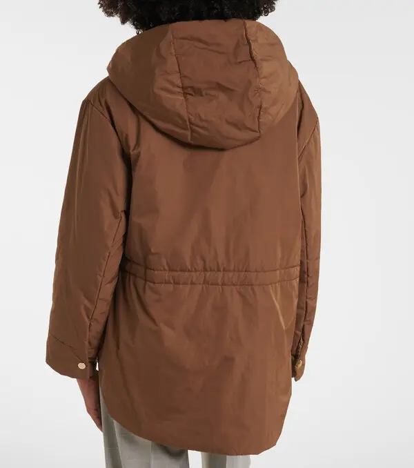 Max Mara Hooded Jacket - Brown