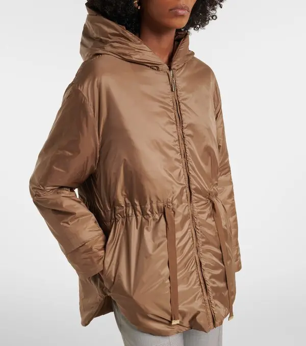 Max Mara Hooded Jacket - Brown