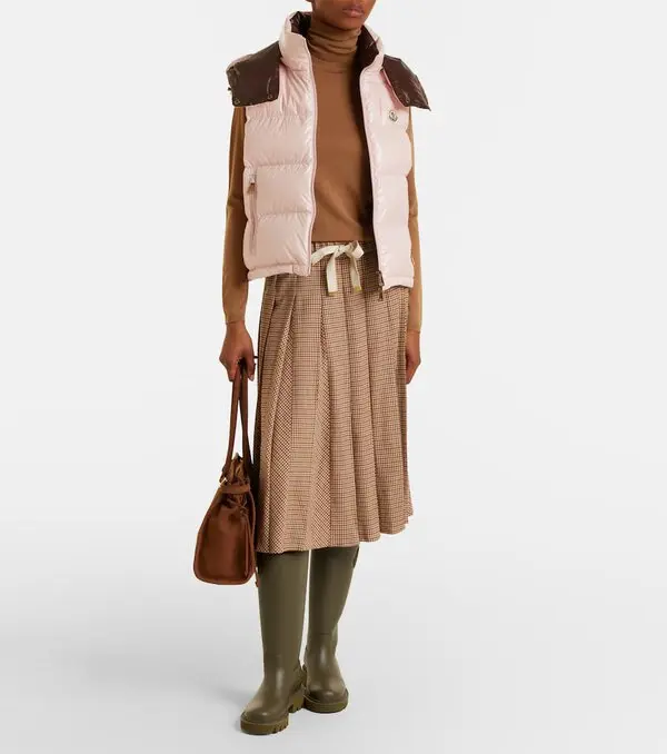 Moncler Niverolle Down Vest - Pink