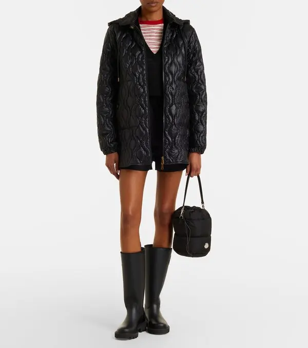 Moncler Balette Quilted Down Jacket - Black