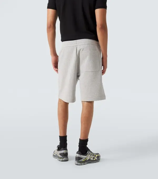Moncler Cotton Jersey Bermuda Shorts