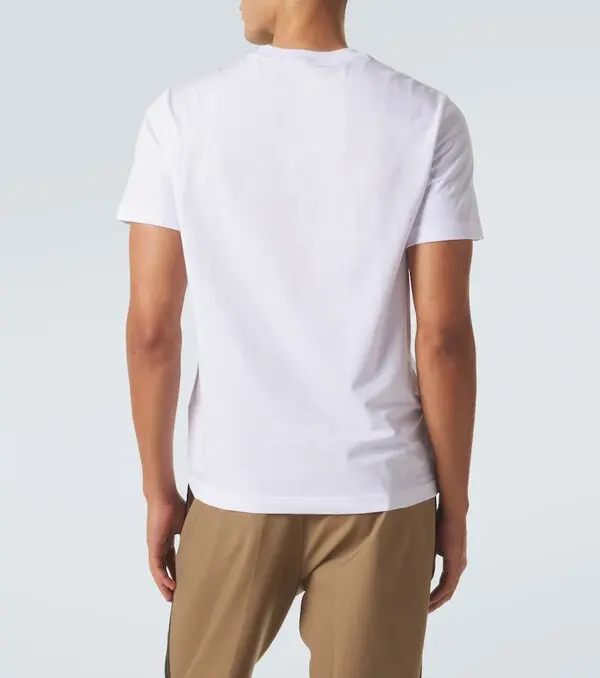 Moncler Set Of 3 Cotton Jersey T-shirts - Multicoloured