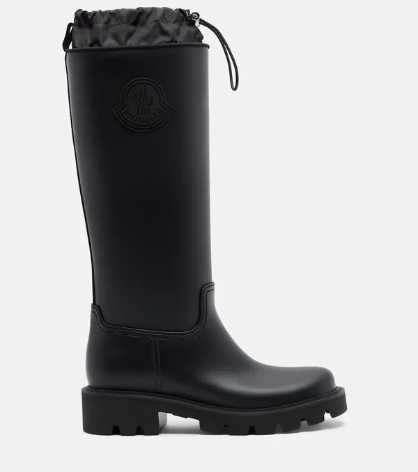 Moncler Kickstream Knee High Boots - Black