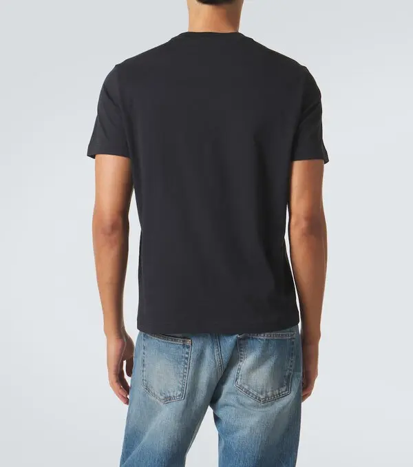 Moncler Cotton Jersey T-shirt - Blue
