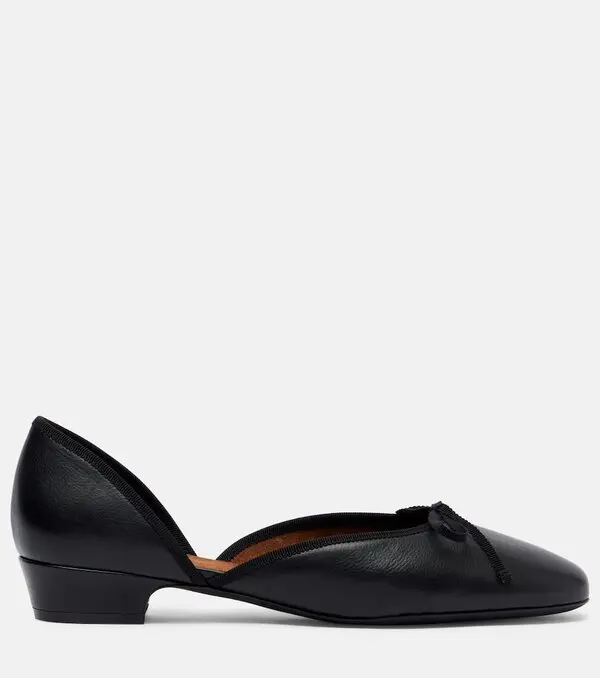 HERBERT LEVINE Leather Ballet Flats