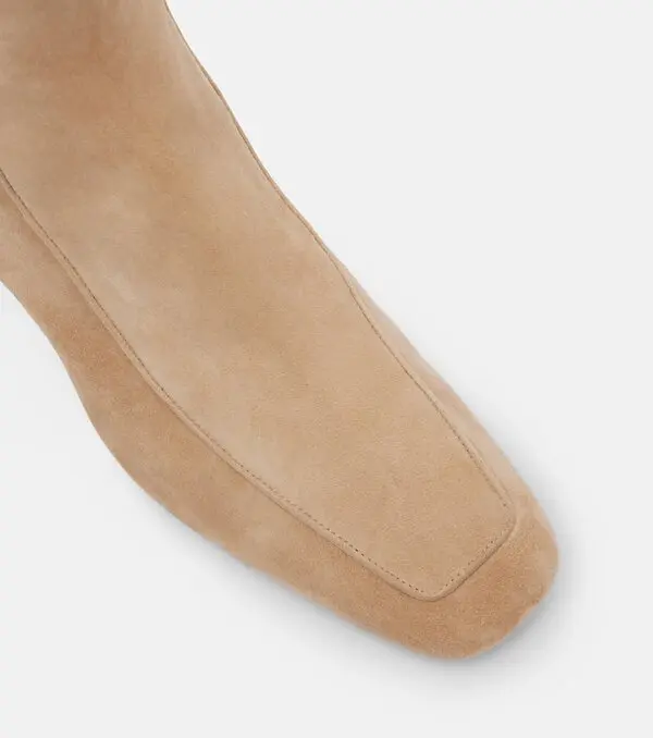HERBERT LEVINE Suede Ankle Boots