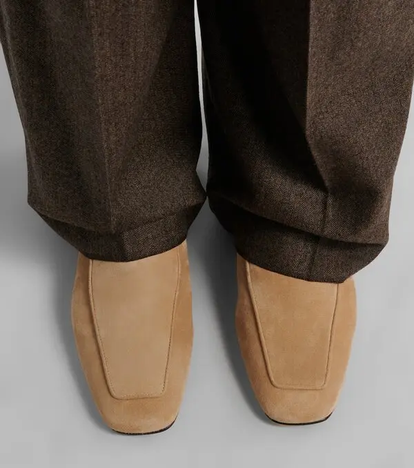 HERBERT LEVINE Suede Ankle Boots