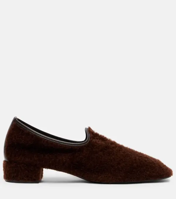 HERBERT LEVINE Soft Touch Shearling Loafers