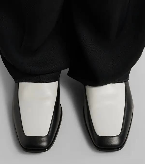 HERBERT LEVINE Leather Loafers