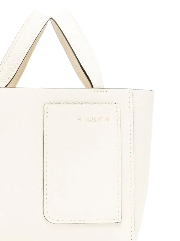VALEXTRA Nano Leather Bucket Bag - Multicolor