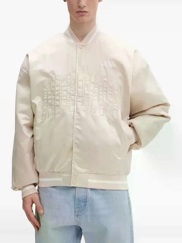 Adidas Logo Lettering Bomber Jacket