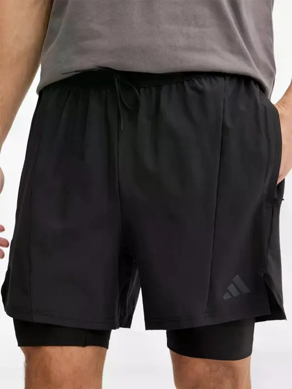 Adidas D4t Workout 2-in-1 Performance Shorts