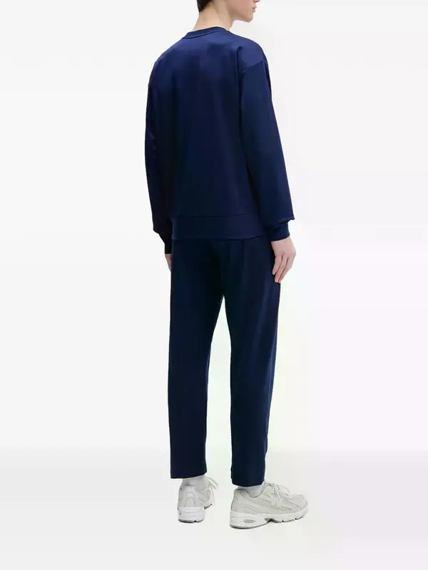 Adidas Logo-print Crew-neck Tracksuit