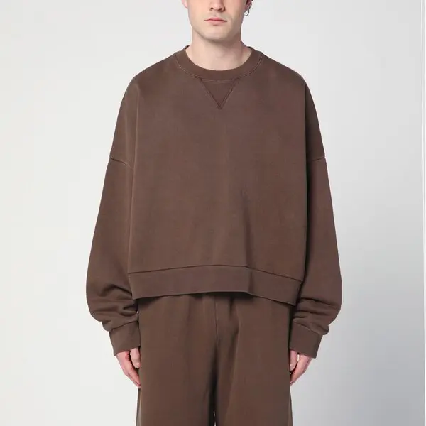 ENTIRE STUDIOS Sweatshirt In Cotton - Brown