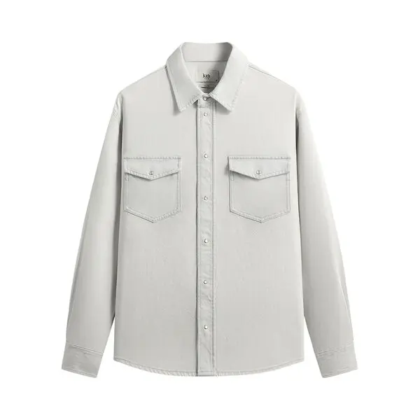 Kith Midweight Denim Long-sleeve Shirt - Blue