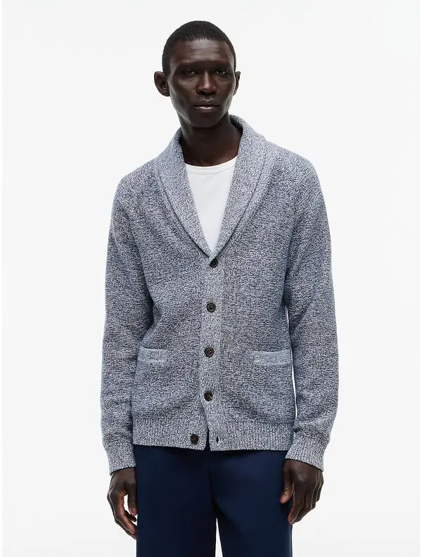 Tommy Hilfiger Marled Shawl Collar Cardigan