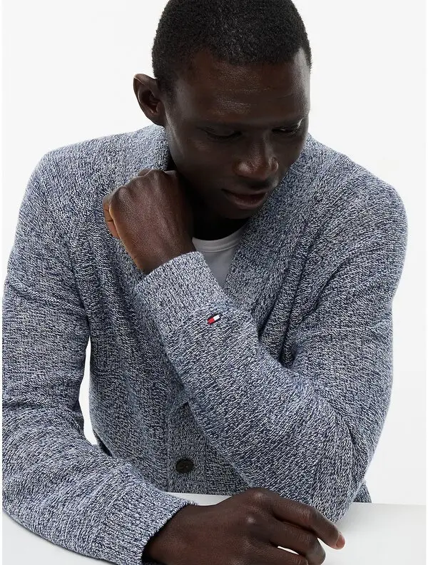 Tommy Hilfiger Marled Shawl Collar Cardigan
