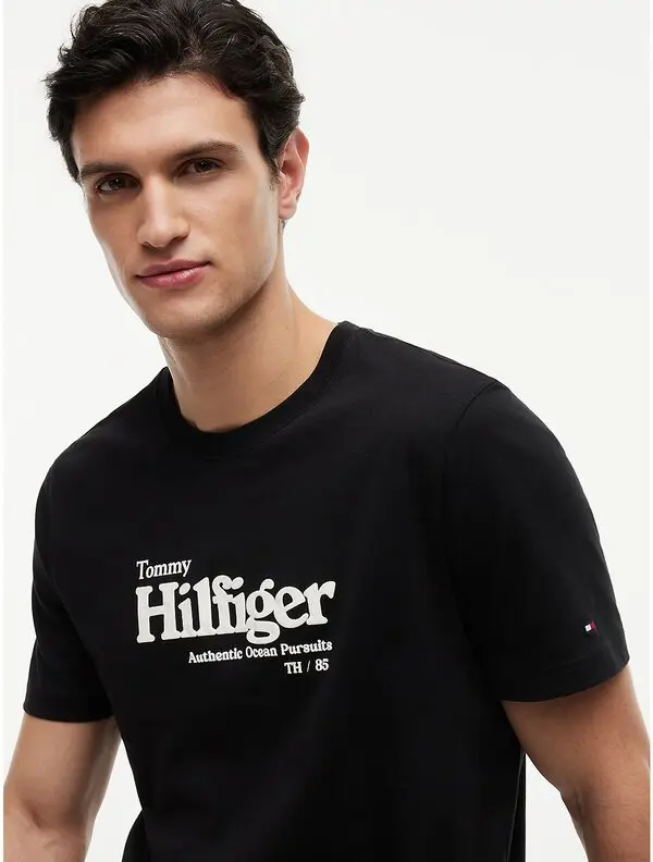 Tommy Hilfiger Nautical Hilfiger Logo T-shirt
