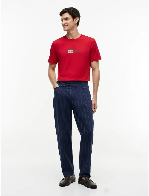 Tommy Hilfiger Tommy Script Flag Logo T-shirt
