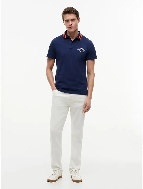 Tommy Hilfiger Regular Fit Tipped Jersey Polo