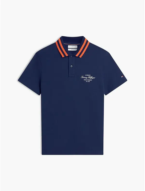 Tommy Hilfiger Regular Fit Tipped Jersey Polo
