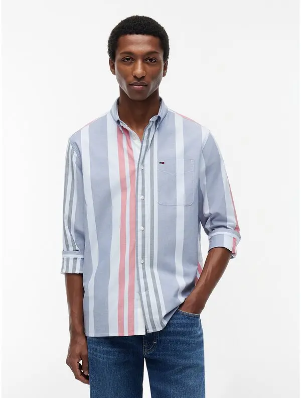 Tommy Hilfiger Striped Oxford Shirt