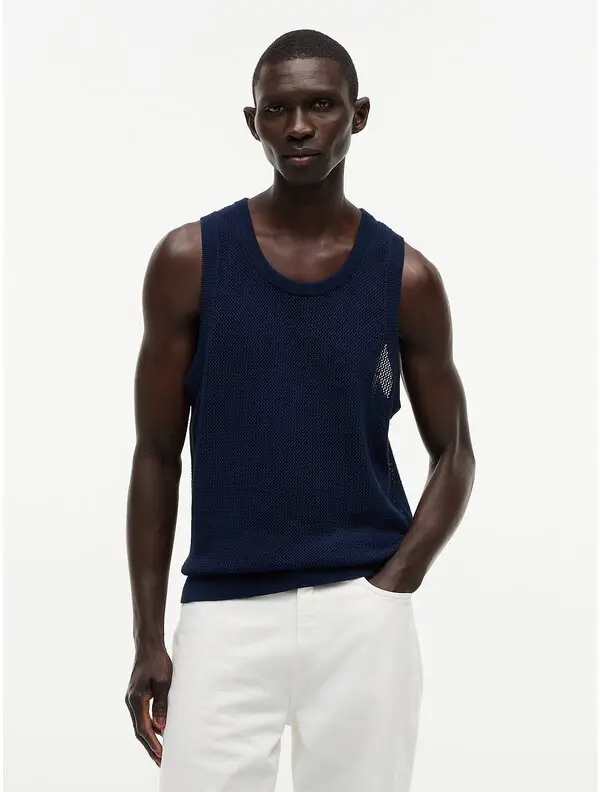 Tommy Hilfiger Relaxed Fit Knit Tank Top
