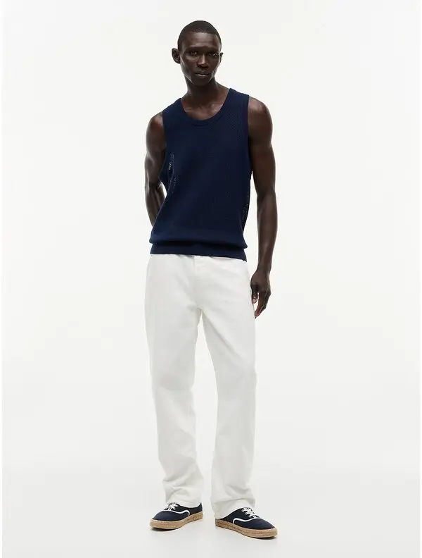 Tommy Hilfiger Relaxed Fit Knit Tank Top