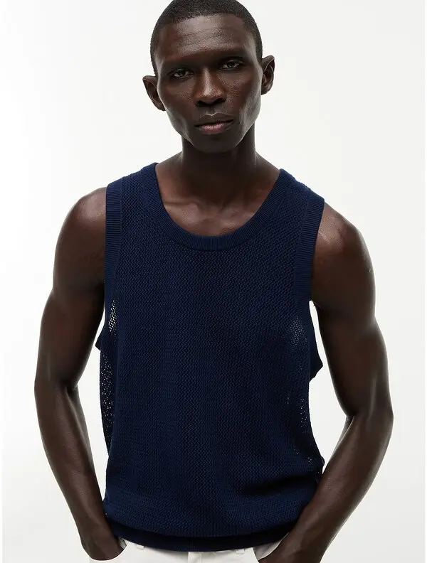 Tommy Hilfiger Relaxed Fit Knit Tank Top
