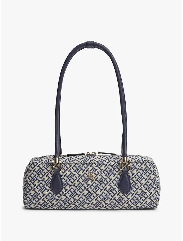 Tommy Hilfiger Jacquard Monogram East-west Shoulder Bag