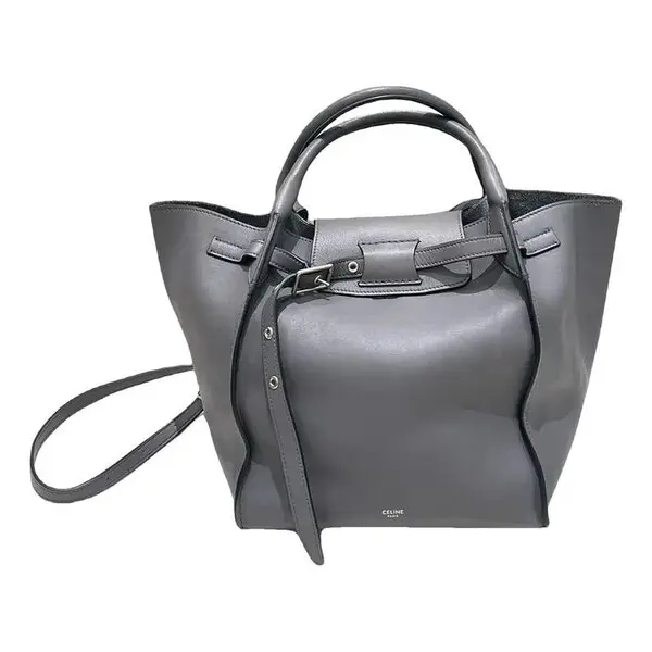 Celine Conti Leather Handbag