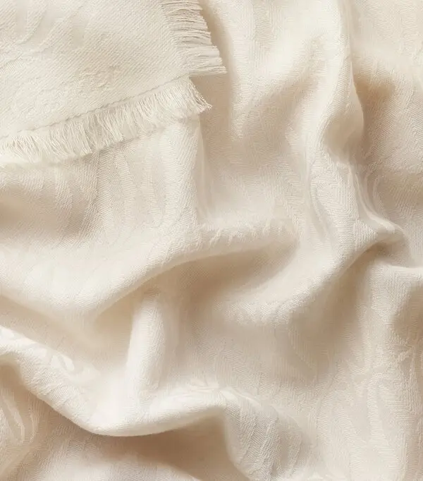 Cartier Silk-wool C De Shawl