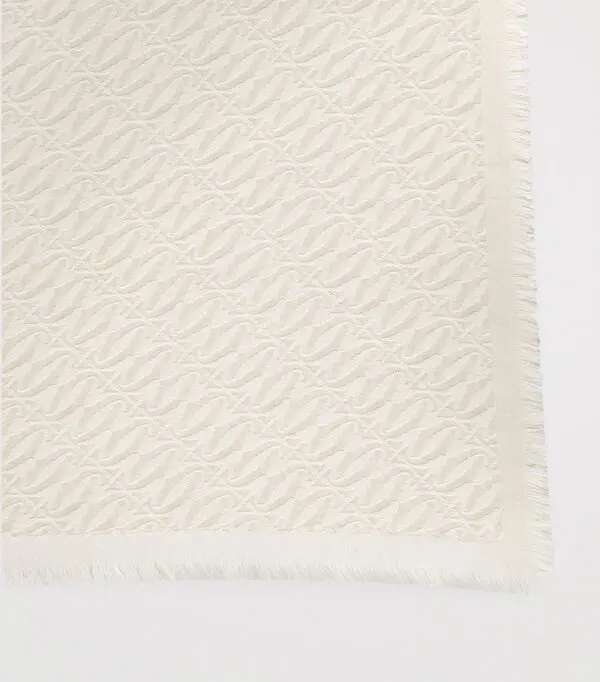 Cartier Silk-wool C De Shawl