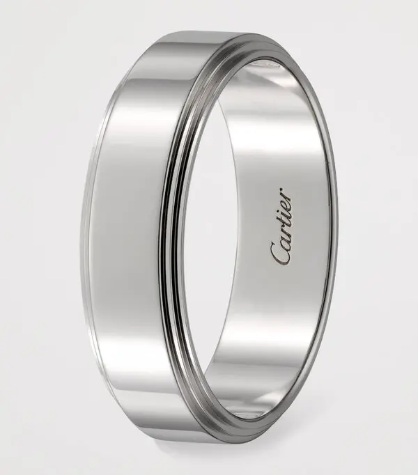 Cartier Platinum And Diamond D'amour Wedding Band
