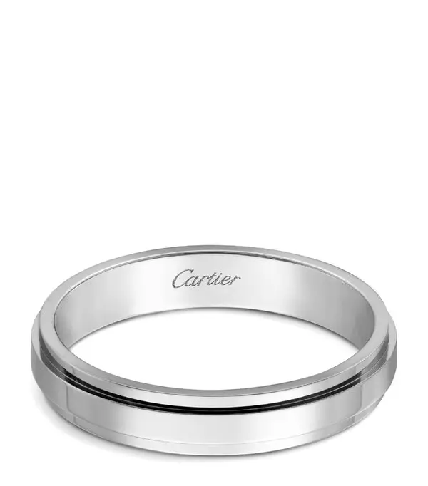 Cartier Platinum D'amour Wedding Band - Silver
