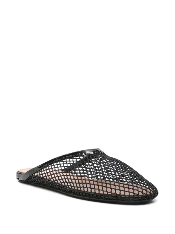 Alaïa Fishnet Slippers