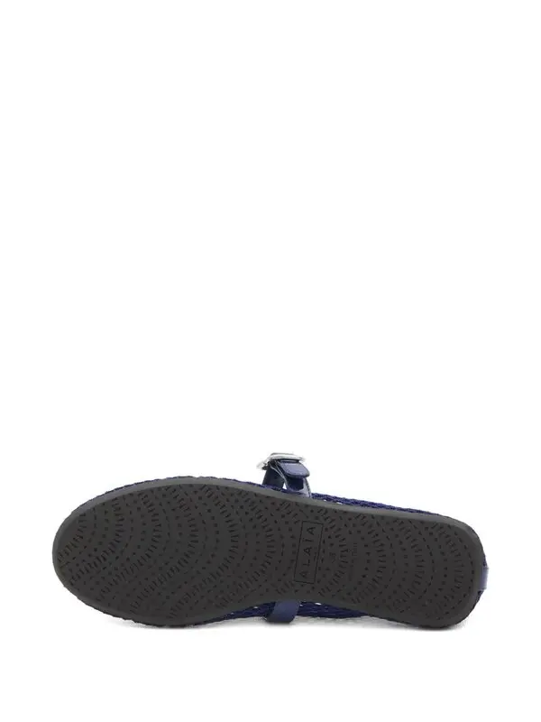 Alaïa Fishnet Ballet Flats