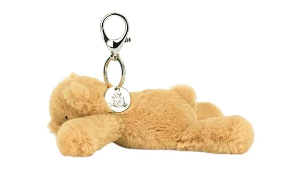 JELLYCAT Smudge Bear Bag Charm - Multicolor