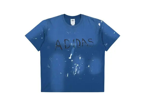 Adidas X Song For The Mute 007 Short Sleeve Tee Shirt - Blue