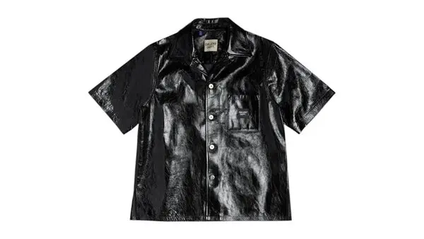 GALLERY DEPT. Leather Parker Shirt - Black