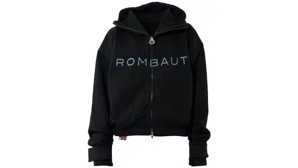 ROMBAUT Zipper Hoodie - Black
